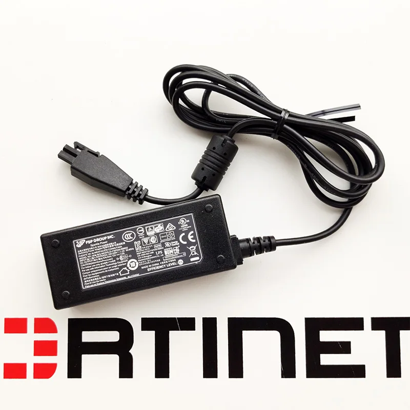 FortiGate 60D 90D 30E 50E 60E 80E Snap 2-hole power supply 12V 3A ...