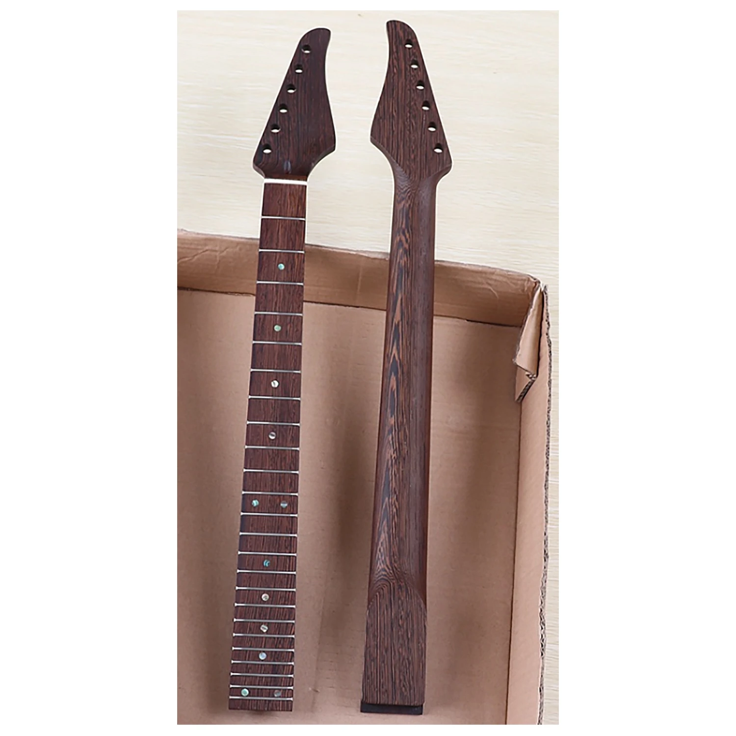 AAA Level Handmade 6 Strings Custom Wenge ST Electric Guitar Neck 24 ...