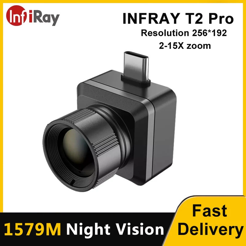 INFIRAY T2 PRO Thermal Imager Hunting Camera Outdoor Search 1492m Infrared Night Vision Mobile ...