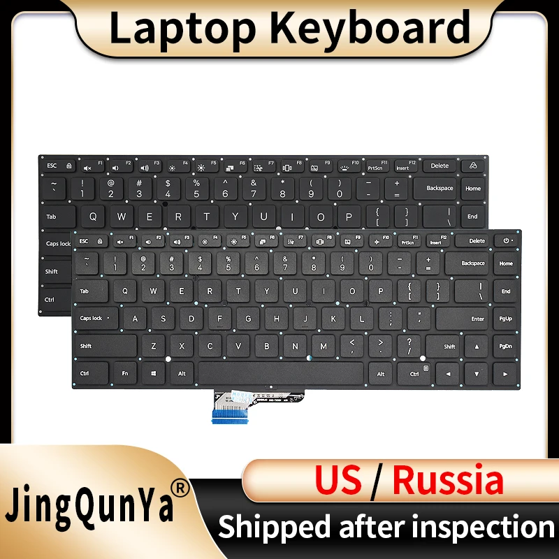 US-Russian-Backlit-Laptop-Keyboard-For-XIAOMI-Mi-RedmiBook-XMA1901 ...