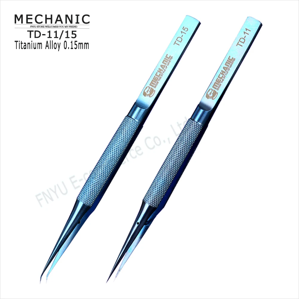 MECHANIC-tweezers-TD-11-TD-15-titanium-alloy-tweezers-mobile-phone ...