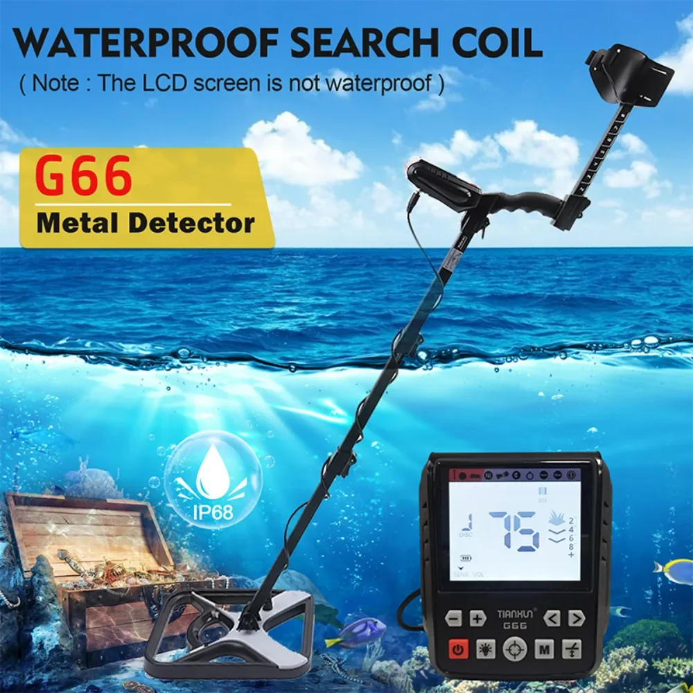 High-Sensitivity-G66-Professional-Underground-Metal-Detector-Set ...