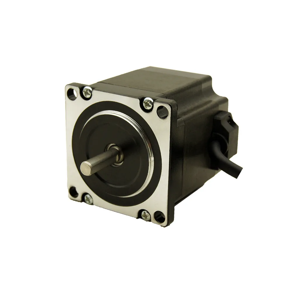 Nema23 1.3Nm 57x57mm stepper motor shaft diameter 6.35/8.0mm 4wires 3A ...