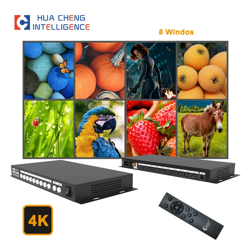 AMS-QMV-H9-Video-Wall-Multi-image-Seamless-Switching-Controller-9-In-1 ...