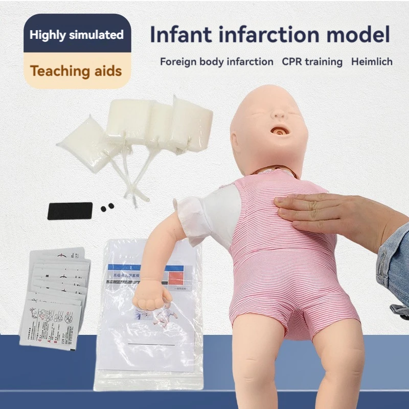 CPR-Baby-Doll-Resuscitation-Infant-Infarction-Model-Neonatal-Airway ...