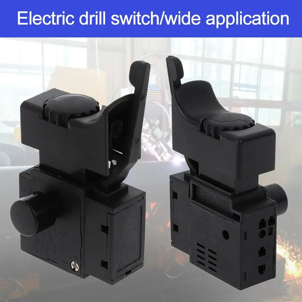 2Pcs Speed Controller Switch FA2 6/1BEK Lock On Power Tool Electric ...