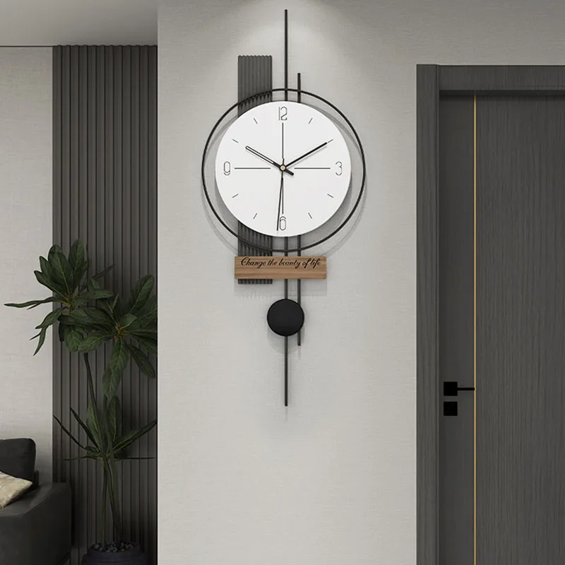 Relojes-de-pared-para-colgar-en-la-cocina-minimalistas-de-cuarzo-de ...