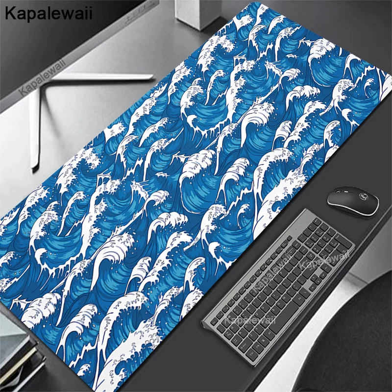 Blue Gaming Mouse Pad
