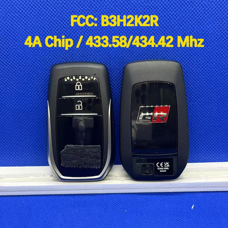 CN007336 Original 2 Button Smart Remote Control Key 4A Chip 433.58/434 ...
