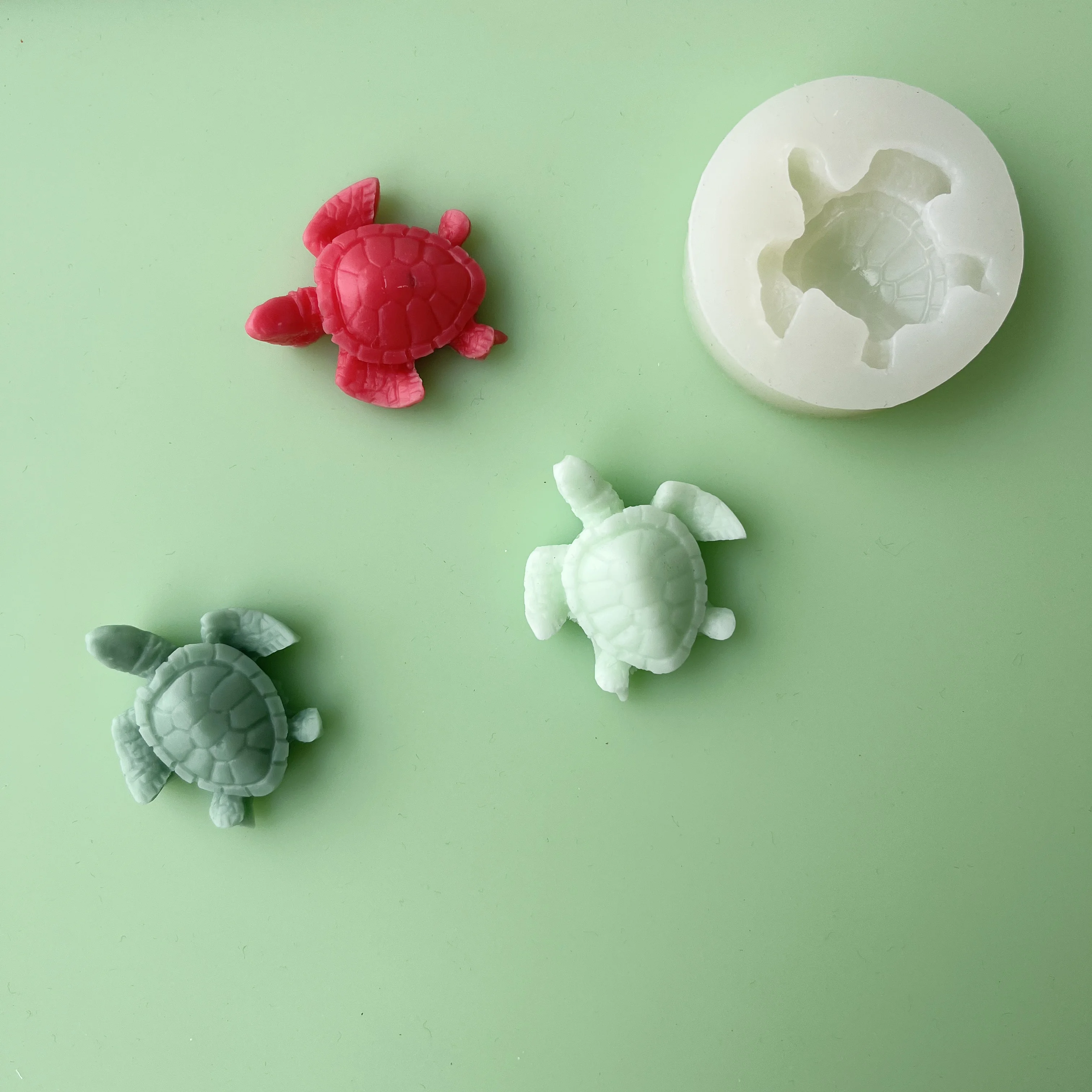 3d Turtle Mousse Cake Baking Mold Aromatherapy Plaster Ornament ...