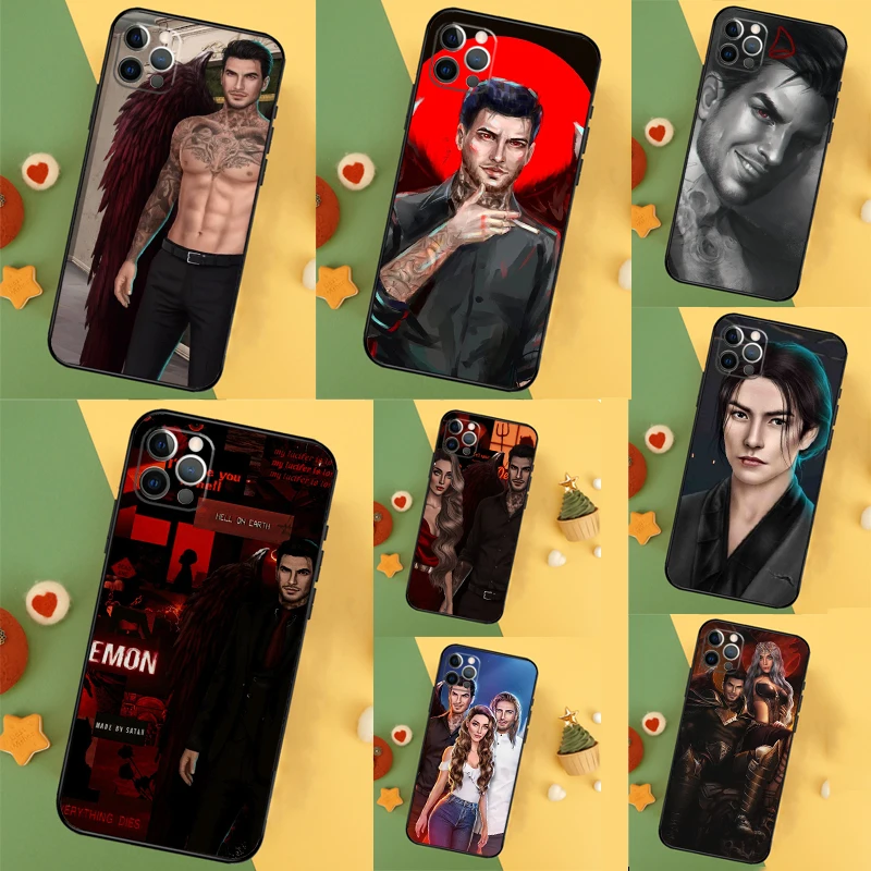 Romance Club Phone Case For iPhone 14 16 15 12 11 13 Pro Max X XR XS ...