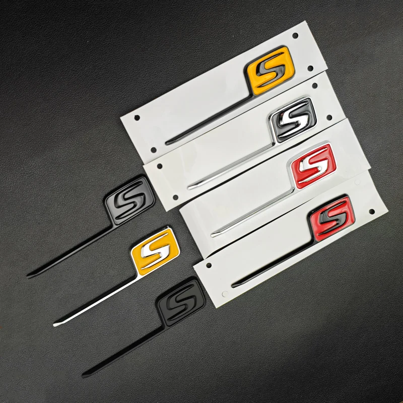 3D-ABS-Car-Rear-Trunk-Decal-Emblem-S-Logo-Styling-Badge-Sticker-For ...