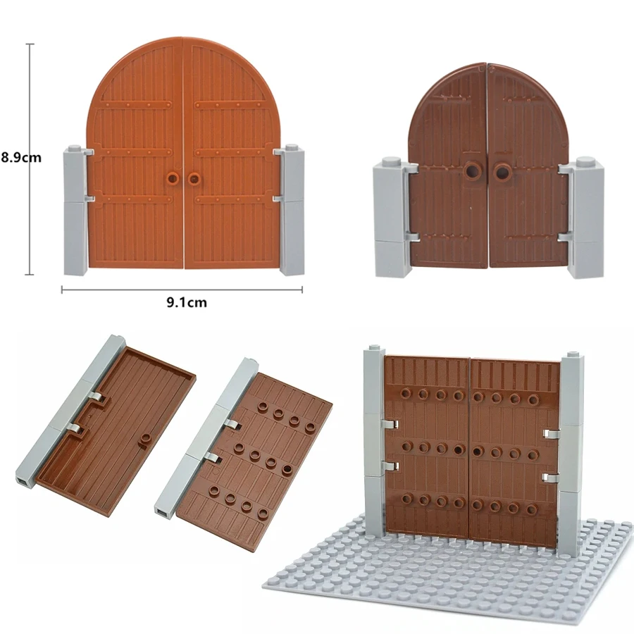 1Set-Doors-Bricks-2400-87601-1x5x10-Door-Moc-Building-Blocks-Gate-DIY ...