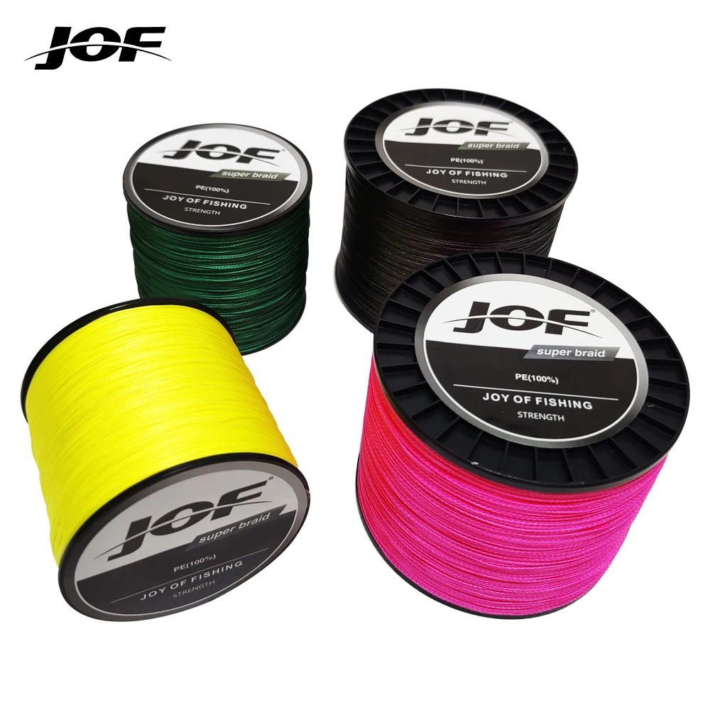 JOF-1-Roll-Of-PE-Solid-Color-Fishing-Line-300M-500M-1000M-4-Strands ...