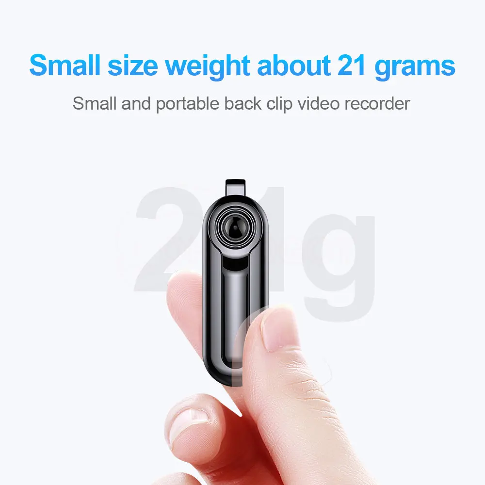 Portable Wearable Mini Camera 1080P small professional video Micro DVR ...
