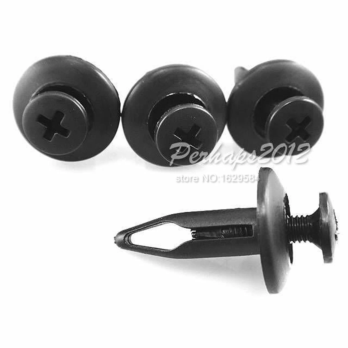 100x-OEM-Bumper-Radiator-Shroud-Clips-Trim-Retainer-For-GM-15773445 ...