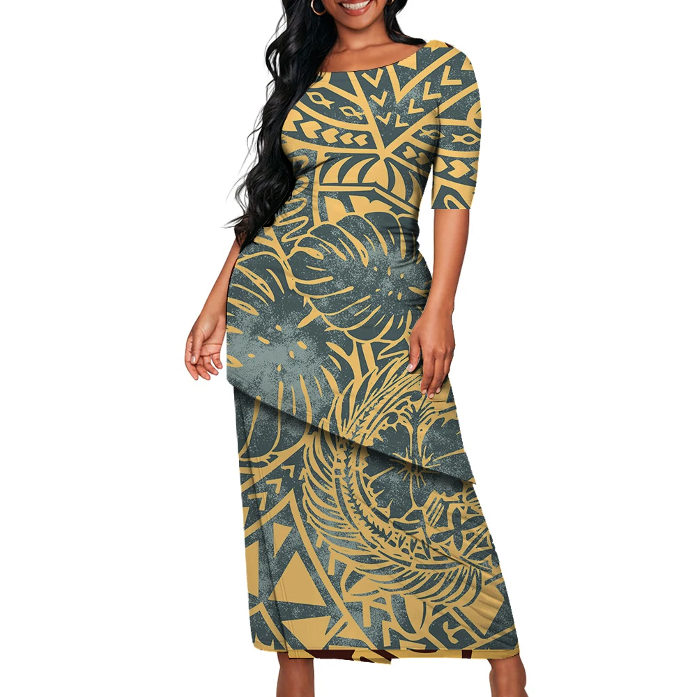 Summer Polynesian Tops And Skirts Custom Wholesale Samoan Island ...