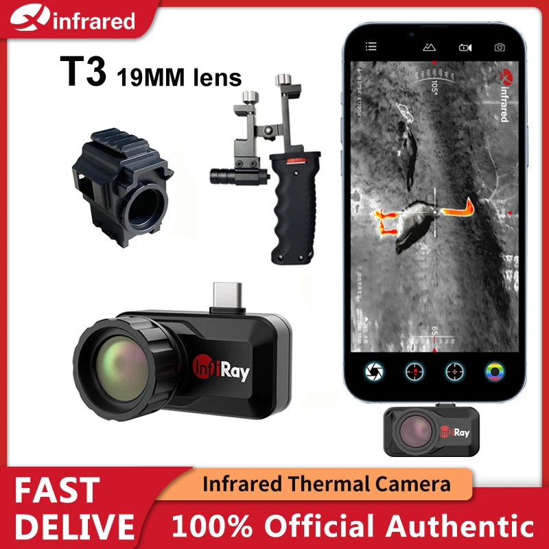 InfiRay-Xinfared-T3-Mobile-Infrared-Thermal-Imager-Outdoor-Hunting ...