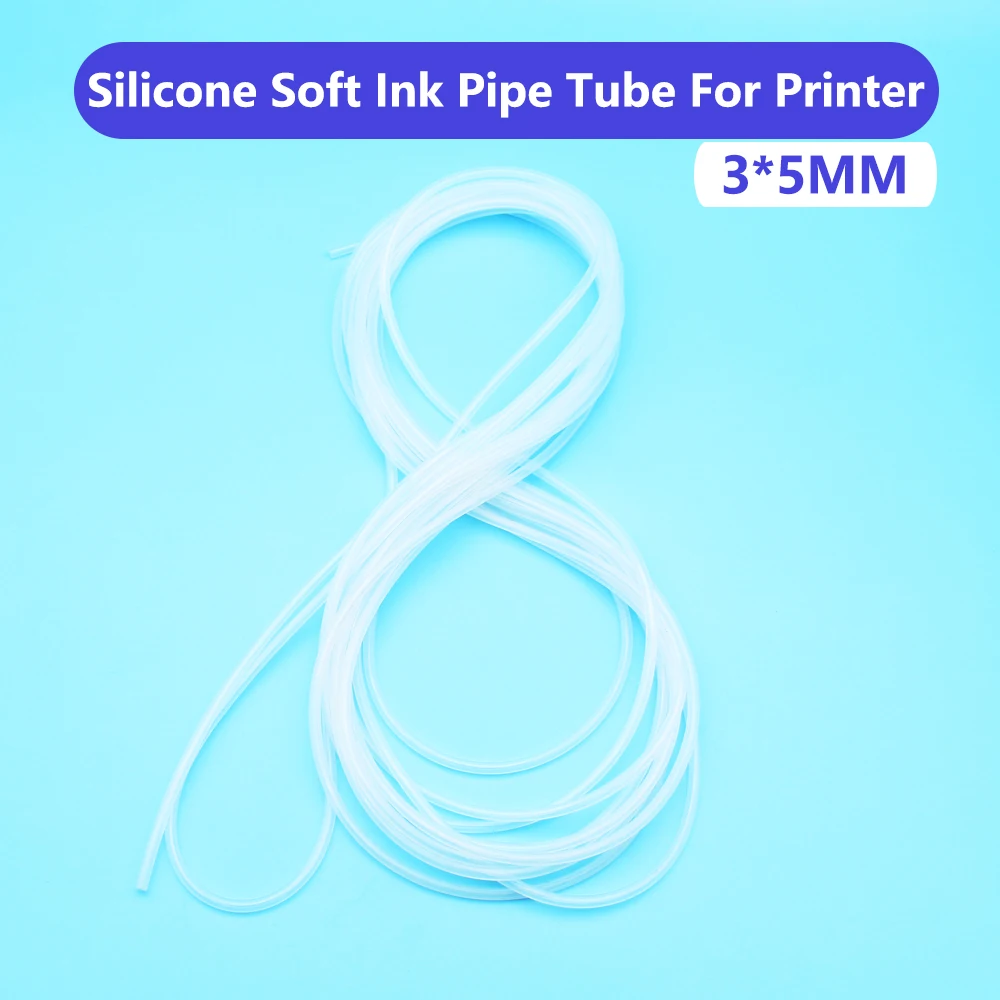 Ink Silicone Tube Hose Soft Pipe For Inkjet Printer Film Printing ...