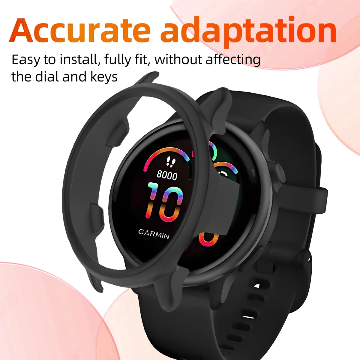 Premium Shockproof Protective Hard Case for Smartwatch - Durable Bumper ...