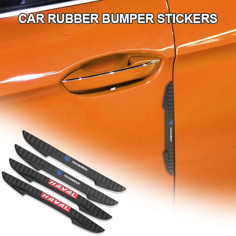 4pcs Car Sticker Rubber Bumper Side Door Edge Protection for MG GT EZS ...