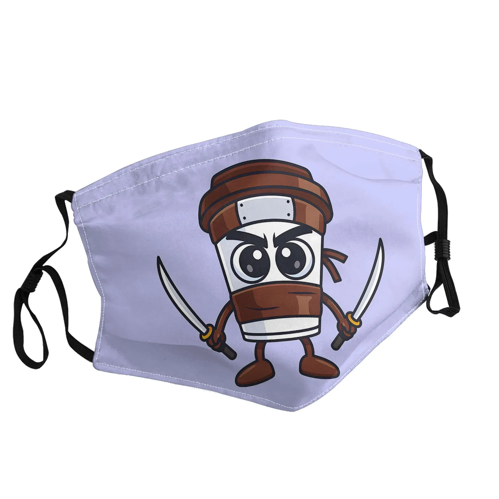 Brain Rot Cappuccino Assassino Meme Italian Brainrot Cute Mask Unisex ...