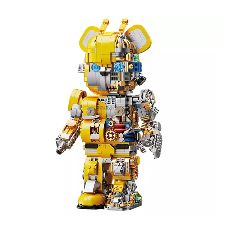Figurines-d-action-m-canique-Bumblebee-jouets-pour-enfants-blocs-de ...