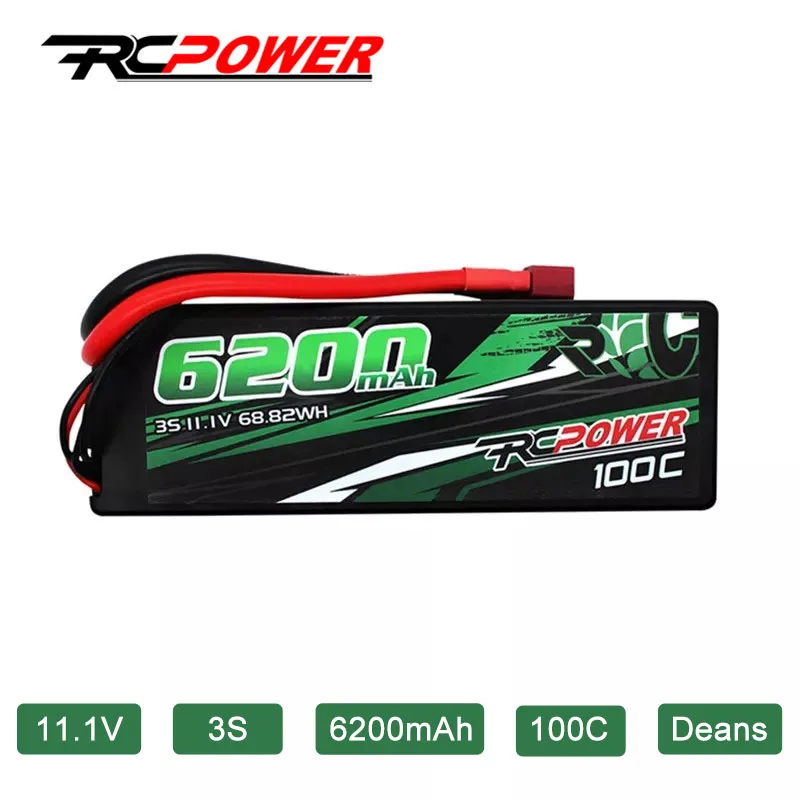 RCPOWER-11-1V-6200mAh-3S-Lipo-Battery-100C-With-EC5-Plug-HardCase-For ...