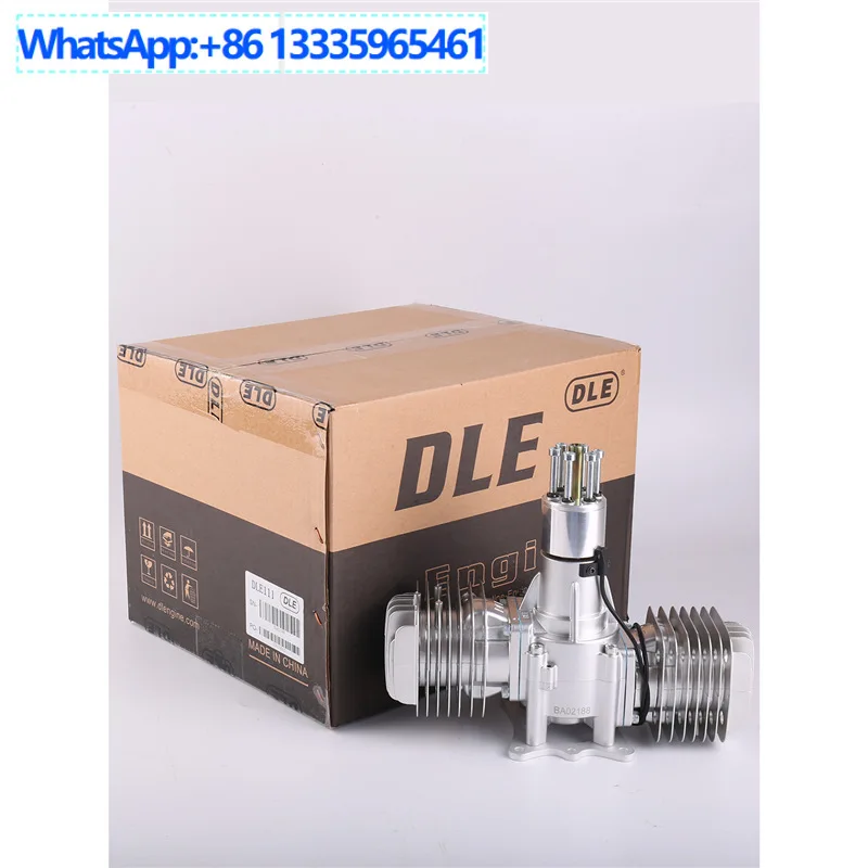 DLE engine DLE111 model aircraft engine two-cylinder two-stroke side ...