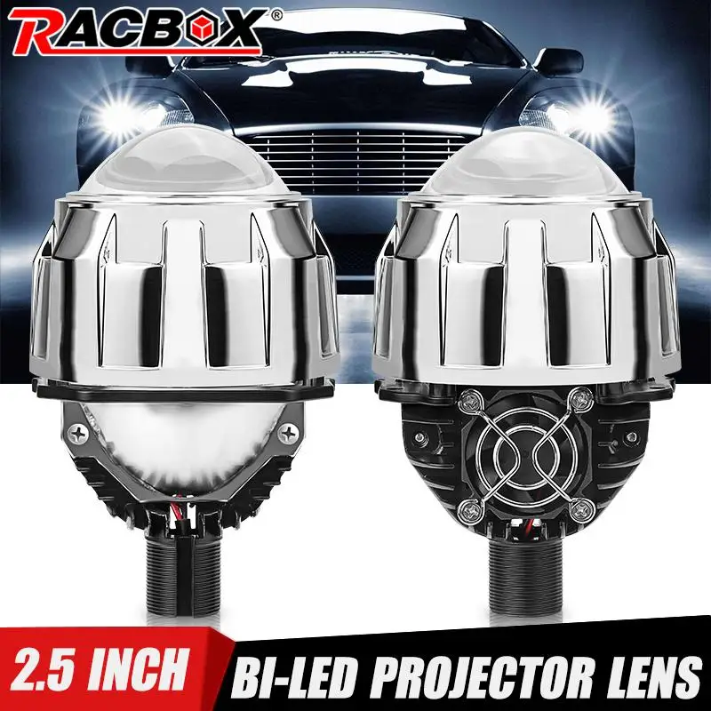 100W-20000LM-2-5-inch-Bi-led-Lens-High-Low-Beam-LED-Projector-Lenes-For ...