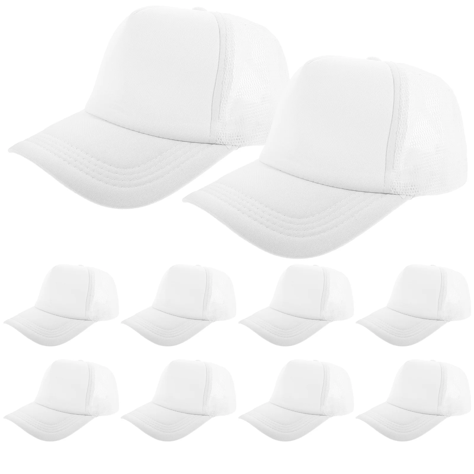 Sublimated-Baseball-Cap-Blank-Heat-Transfer-Hats-Mesh-Design-Caps ...