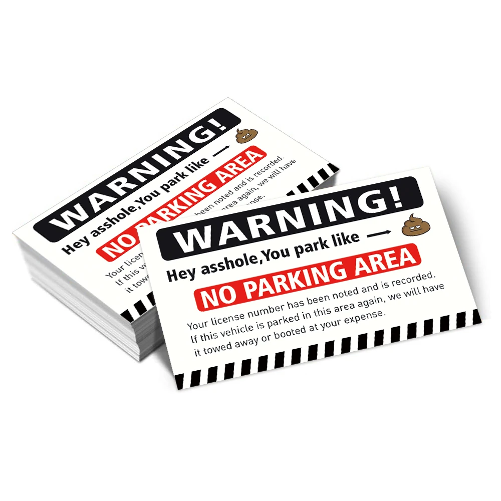 50pcs-Parking-Violation-Cards-Funny-Parking-Violation-Cards-3-5-x-2 ...