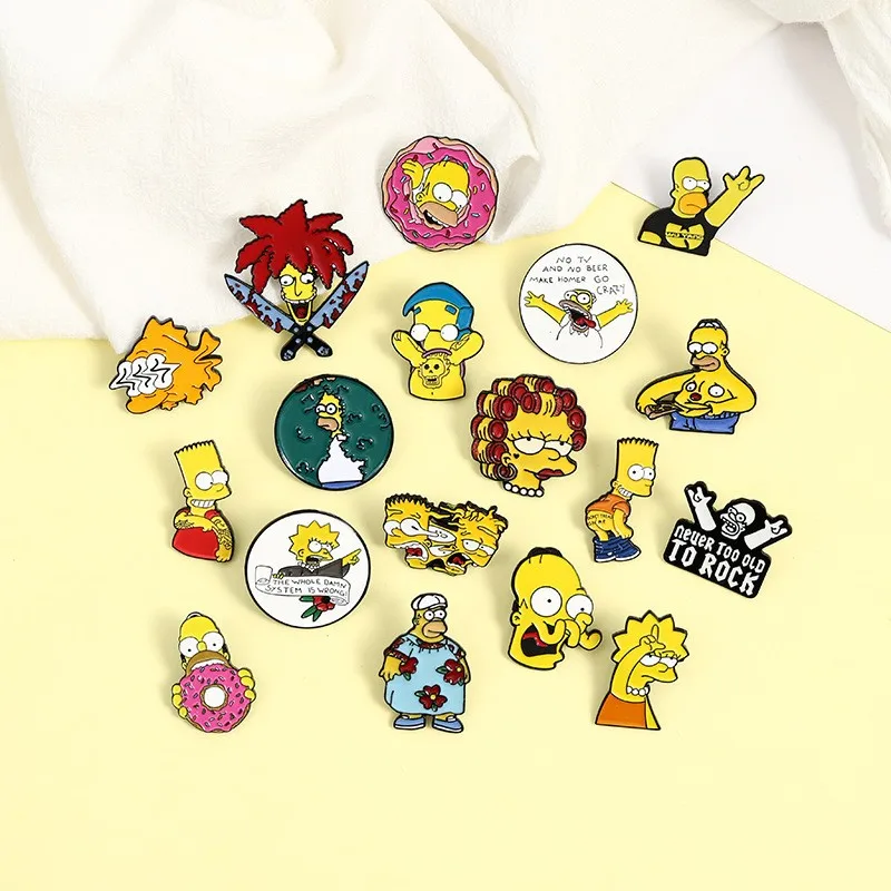 Broche-Criativo-e-Engra-ado-dos-Desenhos-Animados-S-rie-de-Filmes-Acess ...