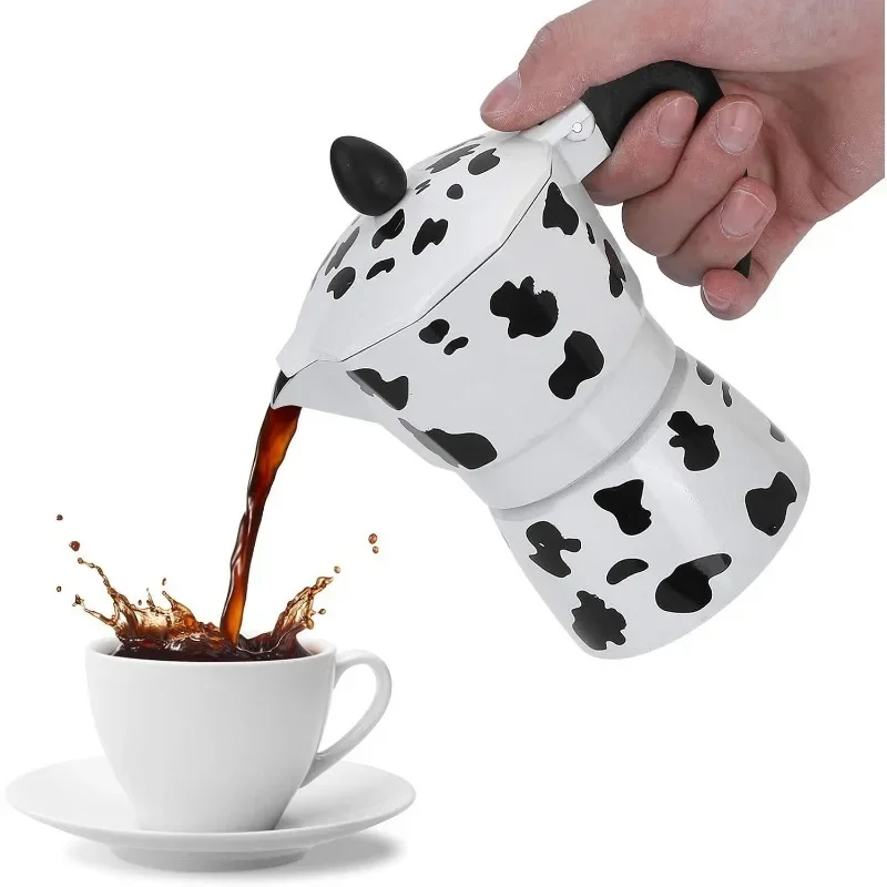 Aluminum Coffee Mocha Pot Portable Manual Cuban Coffee Pot Classic ...
