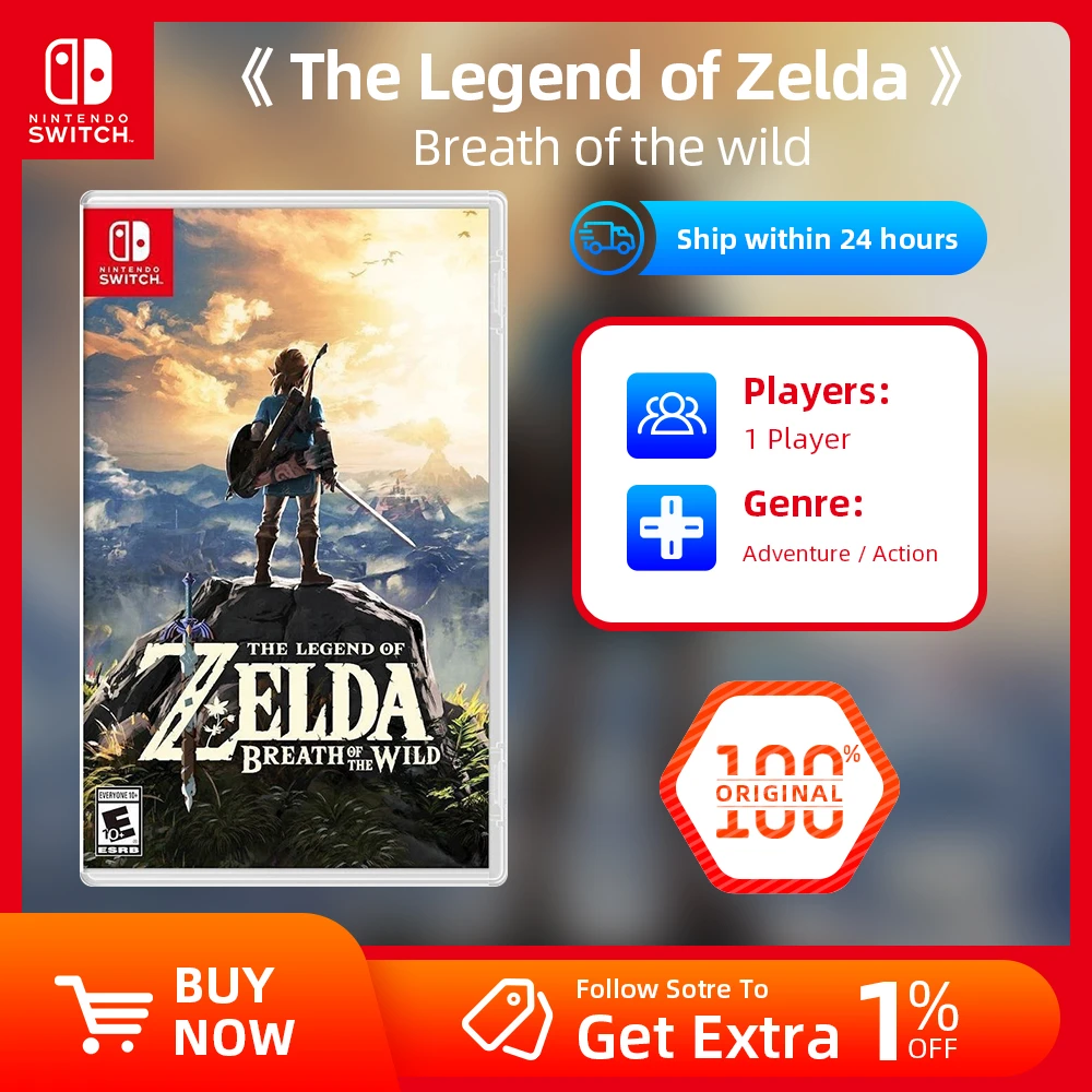 Nintendo Switch Game Deals The Legend of Zelda: Breath of the Wild ...