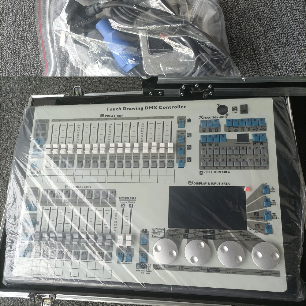 Professional-Stage-Lighting-Controller-Touch-Drawing-1024-DMX-Console ...