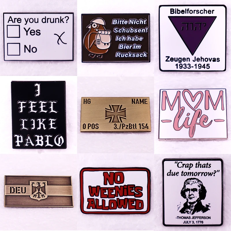 Famous-Quotes-Brooch-English-Badge-Enamel-Pin-Lapel-Pins-Badge-Hats ...