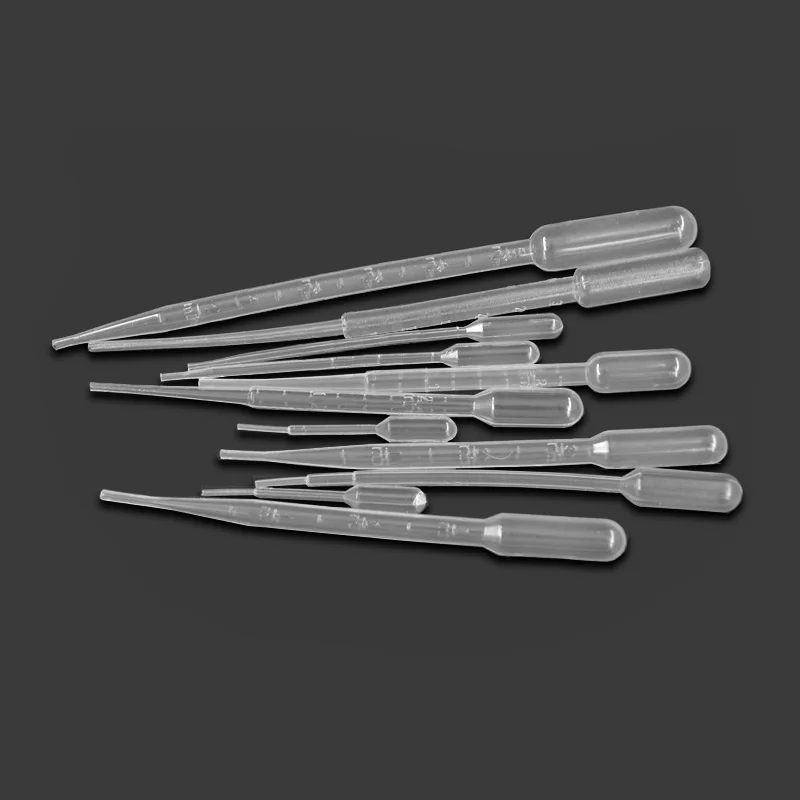100Pcs 5ml Science Pipettes Medical Microbiology Experiment Pasteur ...