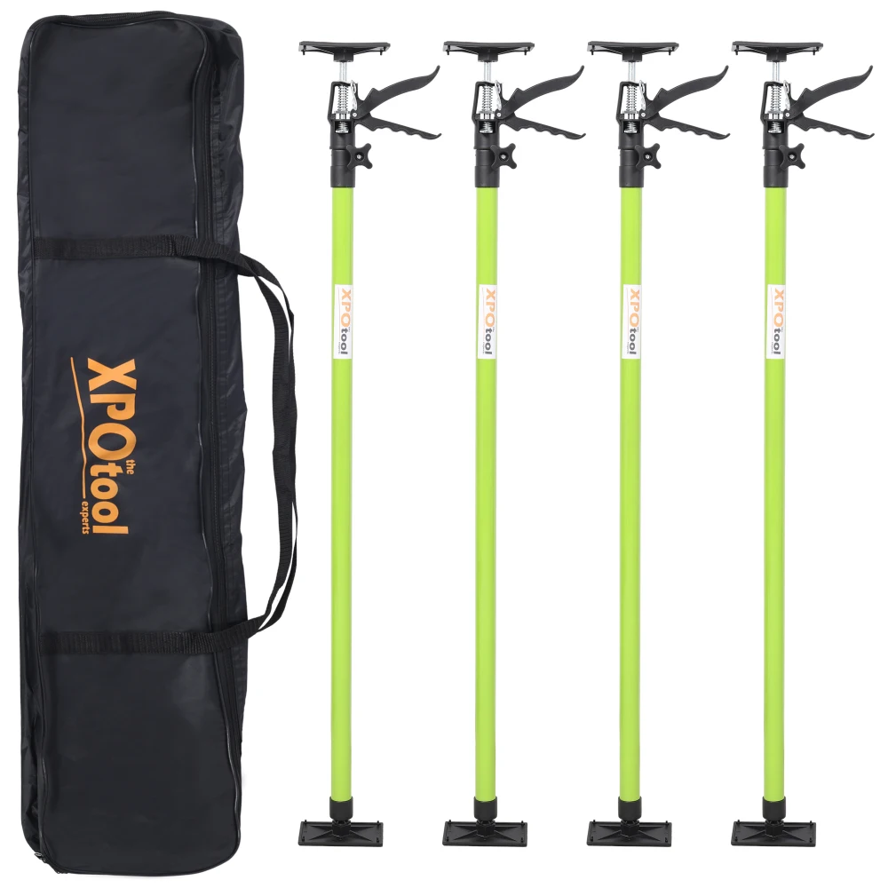 4 Pack Adjustable Support Pole, Steel 3rd Hand Support System, Support ...