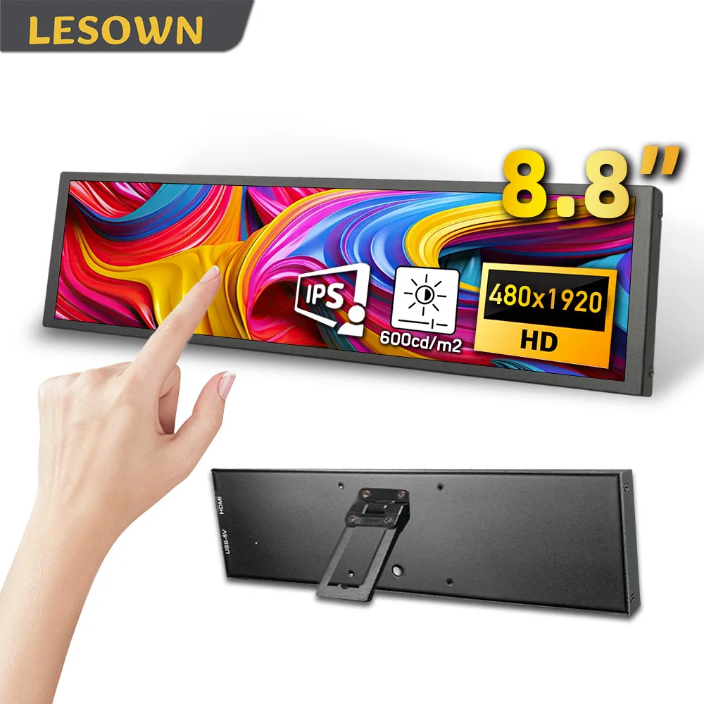 LESOWN Stretched Strip Display 8.8 Inch 480x1920 IPS PC Hardware ...