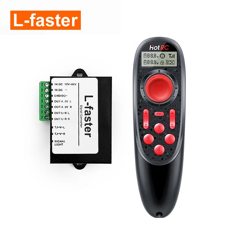 Wireless-Remote-Joystick-With-2WD-Throttle-Signal-Converter-Turn-Left ...