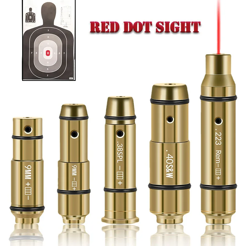 Laser Training Sight 9mm/380ACP/40S&W/223Rem Tactical Dry Fire Laser ...