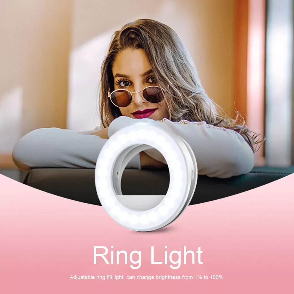 Phone Camera Ring Light Selfie Fill Light - NZshopsmart