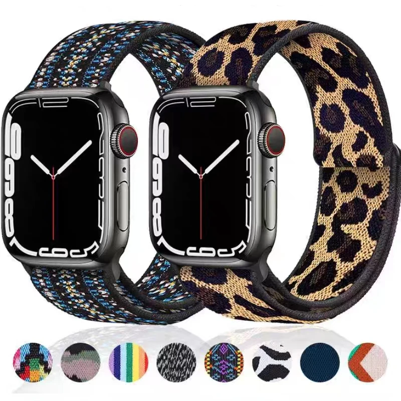 Adjusting-nylon-strap-For-Apple-watch-Ultra-49mm-8-7-45mm-41mm ...