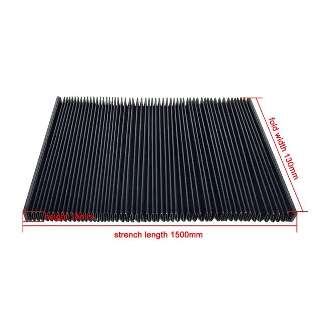 Customize Milling Machine Flexible Guard Dust Cloth Three-proof Cloth ...