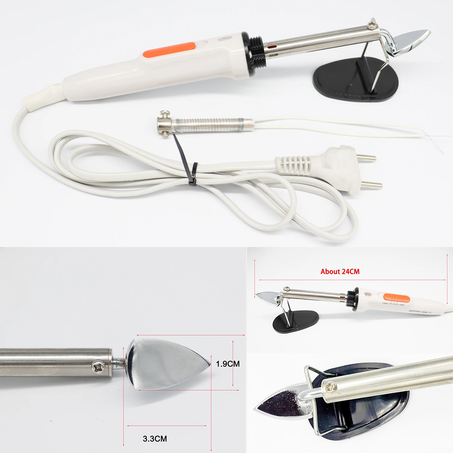 Mini Leather Iron Portable Leather Ironing Tools Leather Wrinkle ...