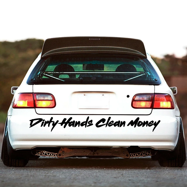 Clean Money Sticker