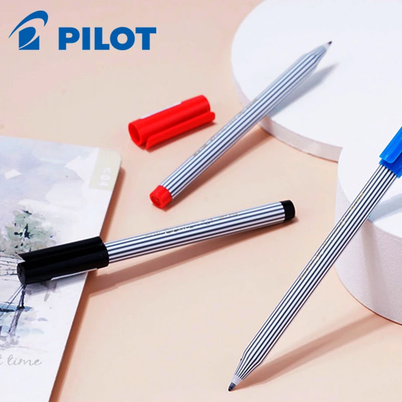 12 Pcs/batch PILOT Ballpoint Pen BL 5M Striped Gel Pens Smooth Business ...