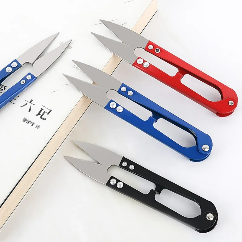 5-12pcs-Mix-Color-Yarn-Shears-Cutting-Sewing-Scissors-Shears-Cross ...