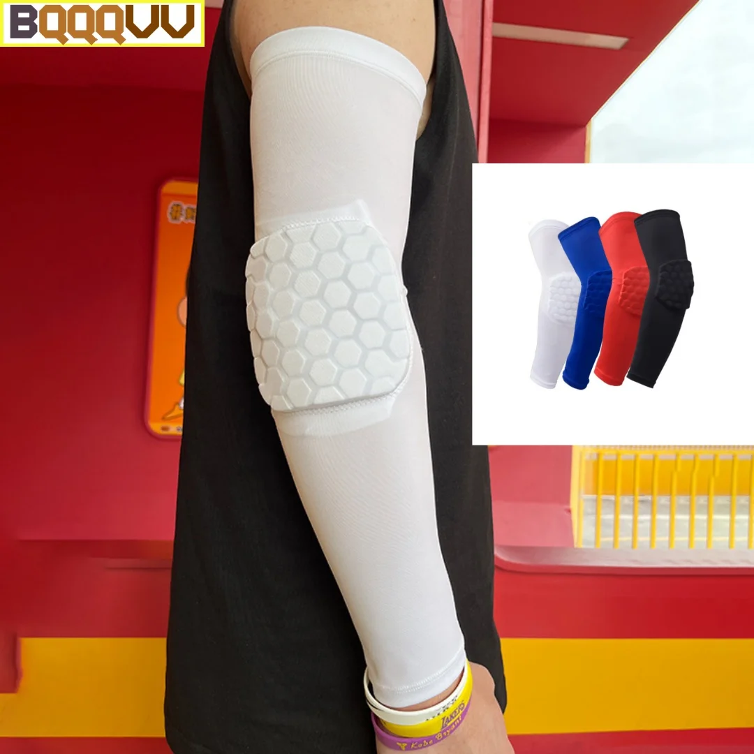 1PC Arm Sleeve Armband Elbow Brace Support Basketball Arm Sleeve ...